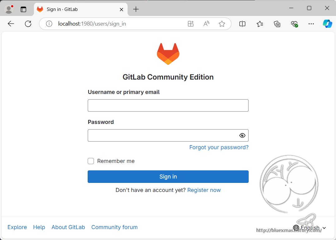Docker : Gitlab 설치