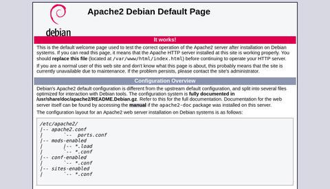 Debian 9 : Apache 설치하는 방법, 예제, 명령어