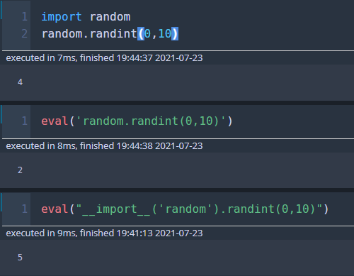 [Python] 문자열을 코드로 (eval, exec 사용법)