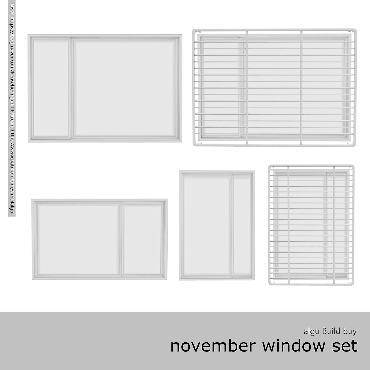 [algu] november window set