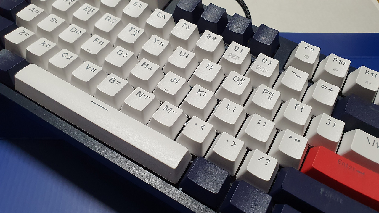 앱코 텐키리스 LED 기계식 키보드 사용후기 - K611 V1