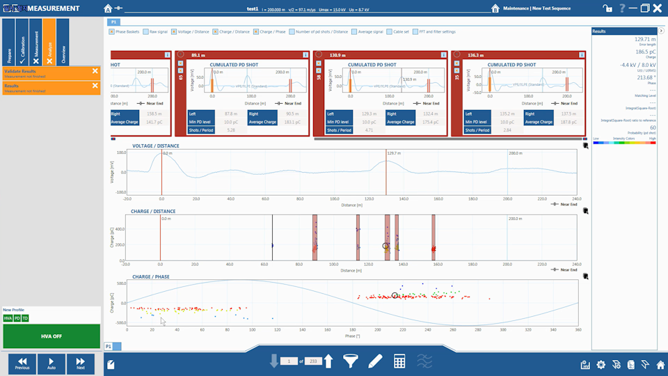 VLF TD, PD 진단소프트웨어 (b2suite V2)