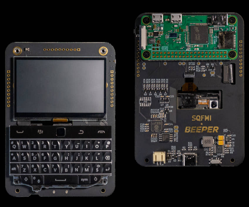 블랙베리, 죽어서 빕베리(Beepberry) 되다