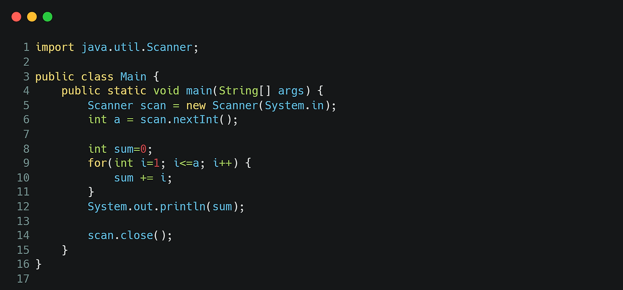[BaekJoon] 8393번 합 문제풀이 (Success) :: 이모저모 개발 블로그