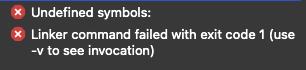[Xcode 15] Linker command failed with exit code 1 (use -v to see invocation) 해결방법