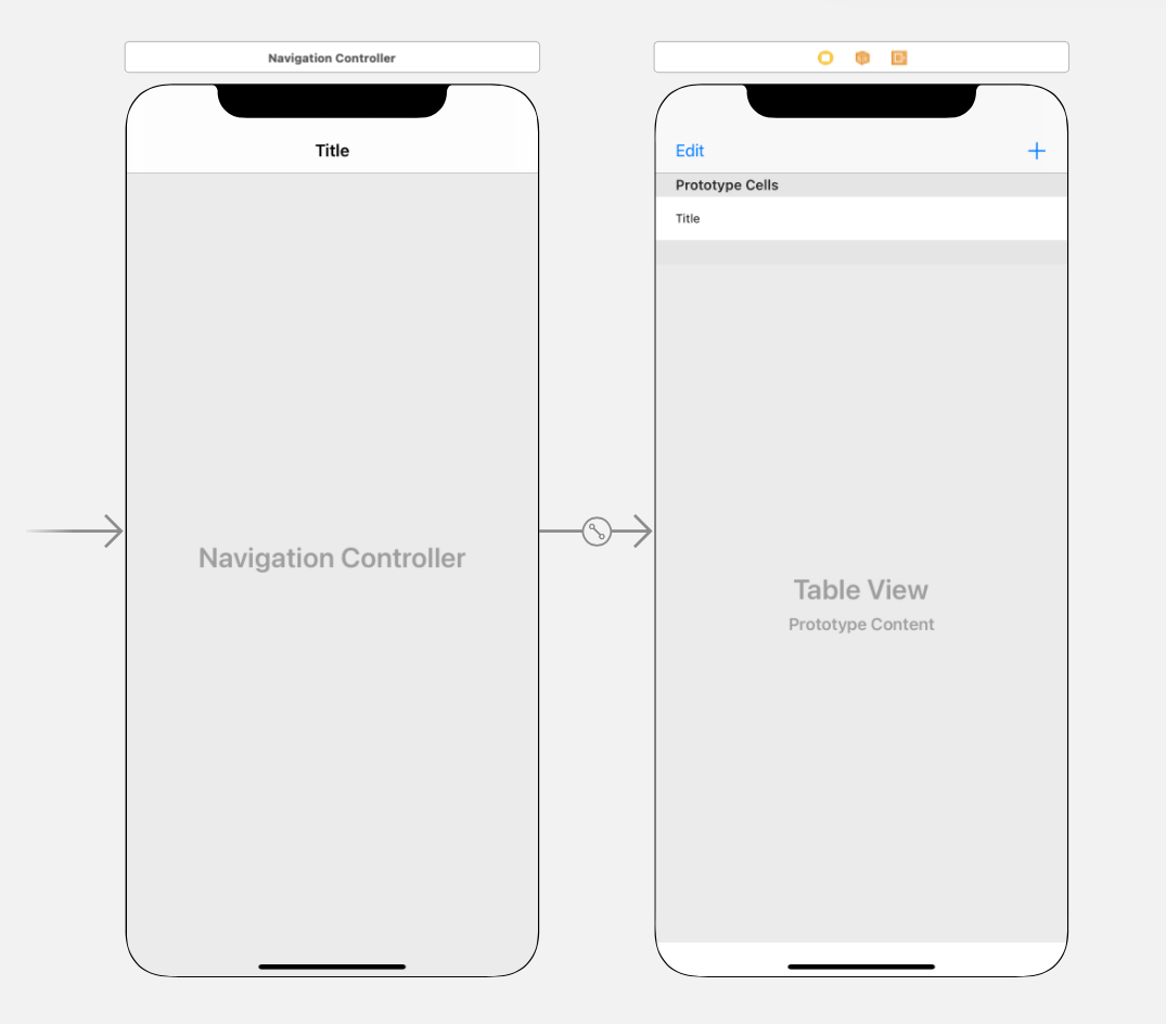 [iOS 앱개발] To-Do-List (2) : 화면 구성하기, UITableView, Bar Button Item 설정