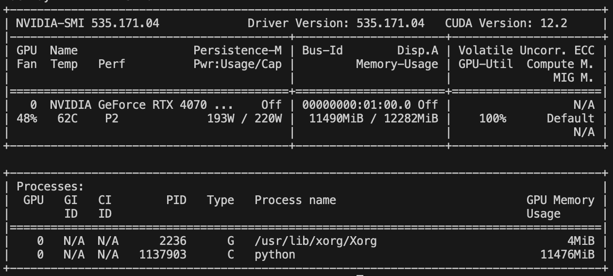 [error] torch.cuda.OutOfMemoryError: CUDA out of memory. :: 펭귄’s 공부노트