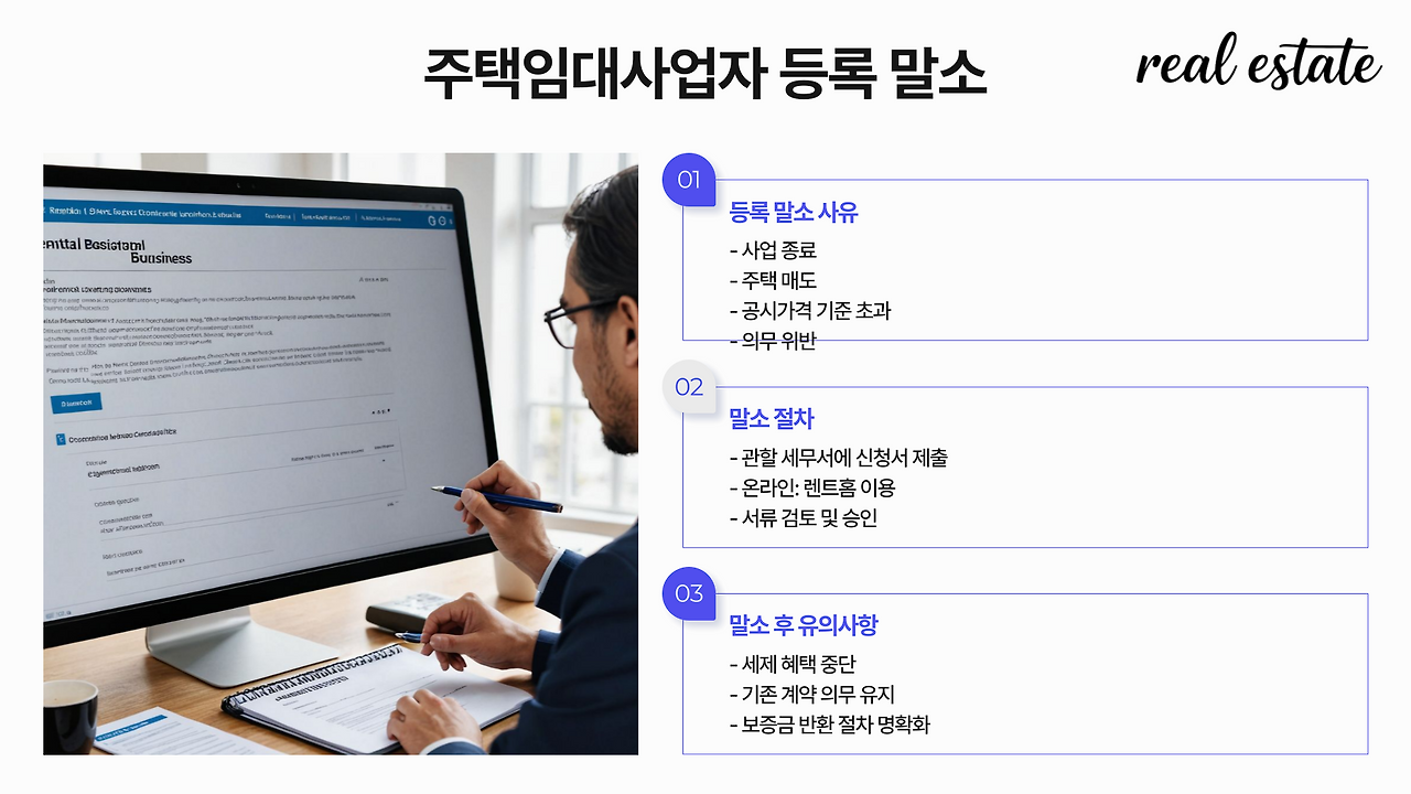 주택임대사업자 뜻 조건 세금 혜택 등록 신고방법 비과세 요건 말소 정리