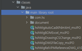 IntelliJ에서 java.lang.ClassNotFoundException이 발생한 경우