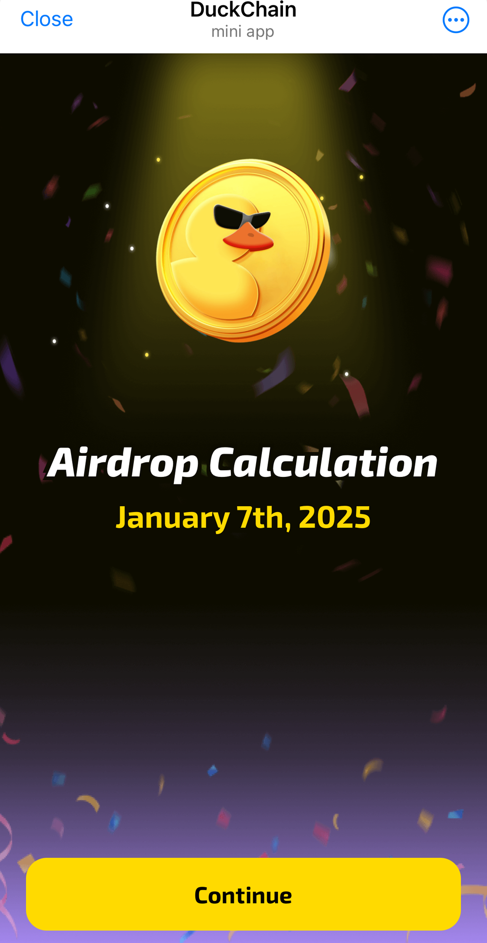 duck chain(오리토큰 코인) 상장 및 에어드랍 D-5일 전이에요!