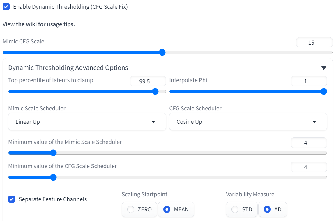 다이나믹 스레시홀딩 dynamic thresholding 적용한 깔끔한 이미지
