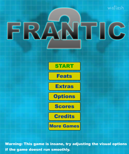 프랜틱2 (Frantic 2) - 플래시게임 | 와플래시 게임 아카이브