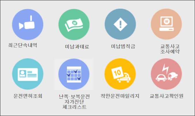 경찰청 교통민원24 바로가기 www.efine.go.kr