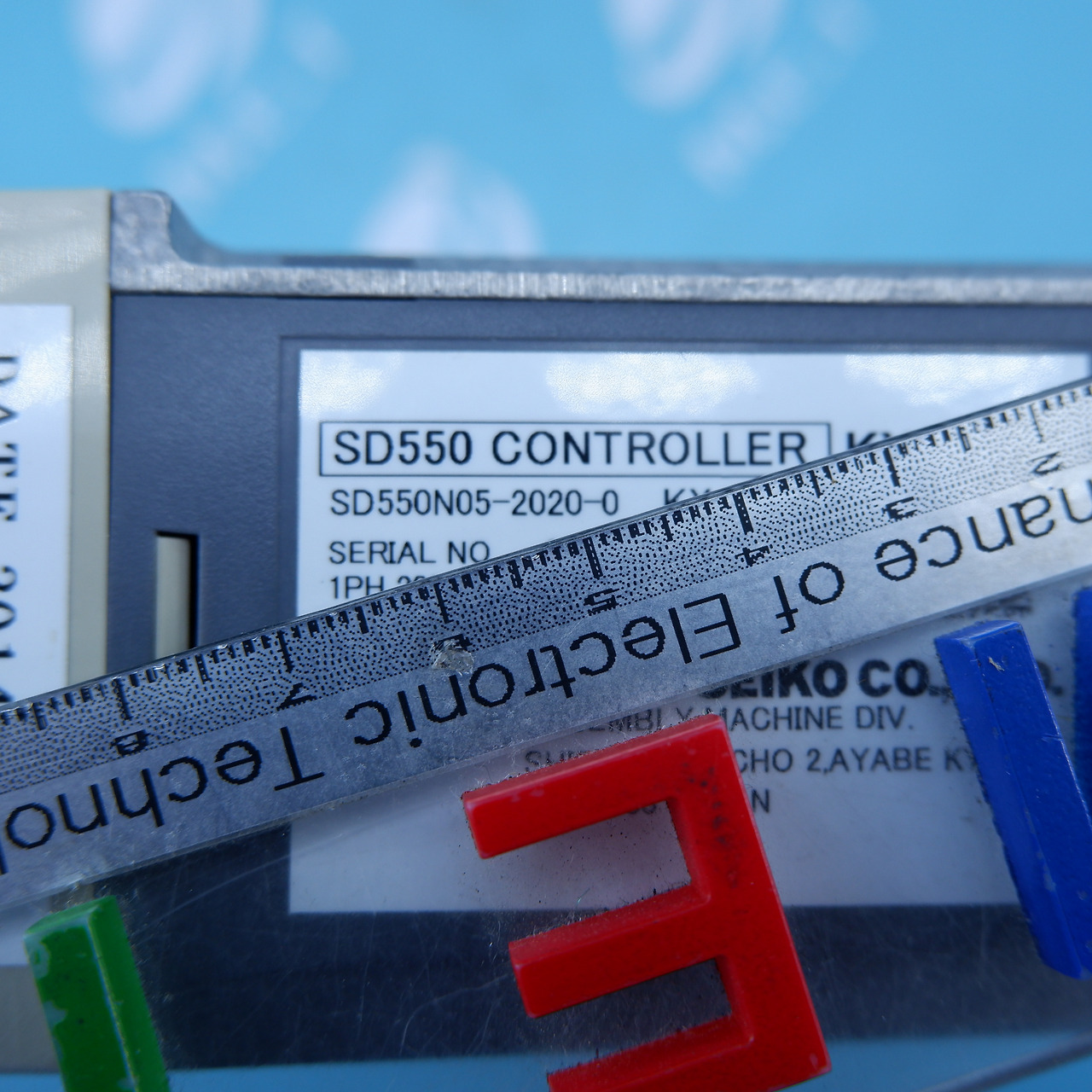 SD550N05-2020-0 [DRIVER] NITTO SEIKO SD550 CONTROLLER SD550N05 2020 0 ...