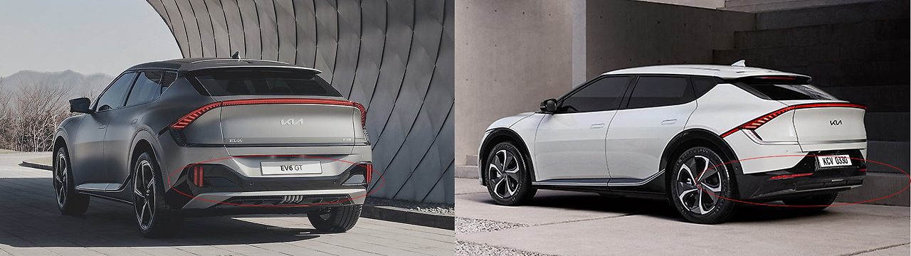 기아 EV6, EV6 GT 비교 - 기아자동차의 스포츠 고성능 전기차 (2022년 10월 4일 출시)