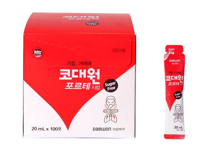코대원포르테시럽 효능인후통 기침 가래과 성분 부작용졸음 복용법 가격