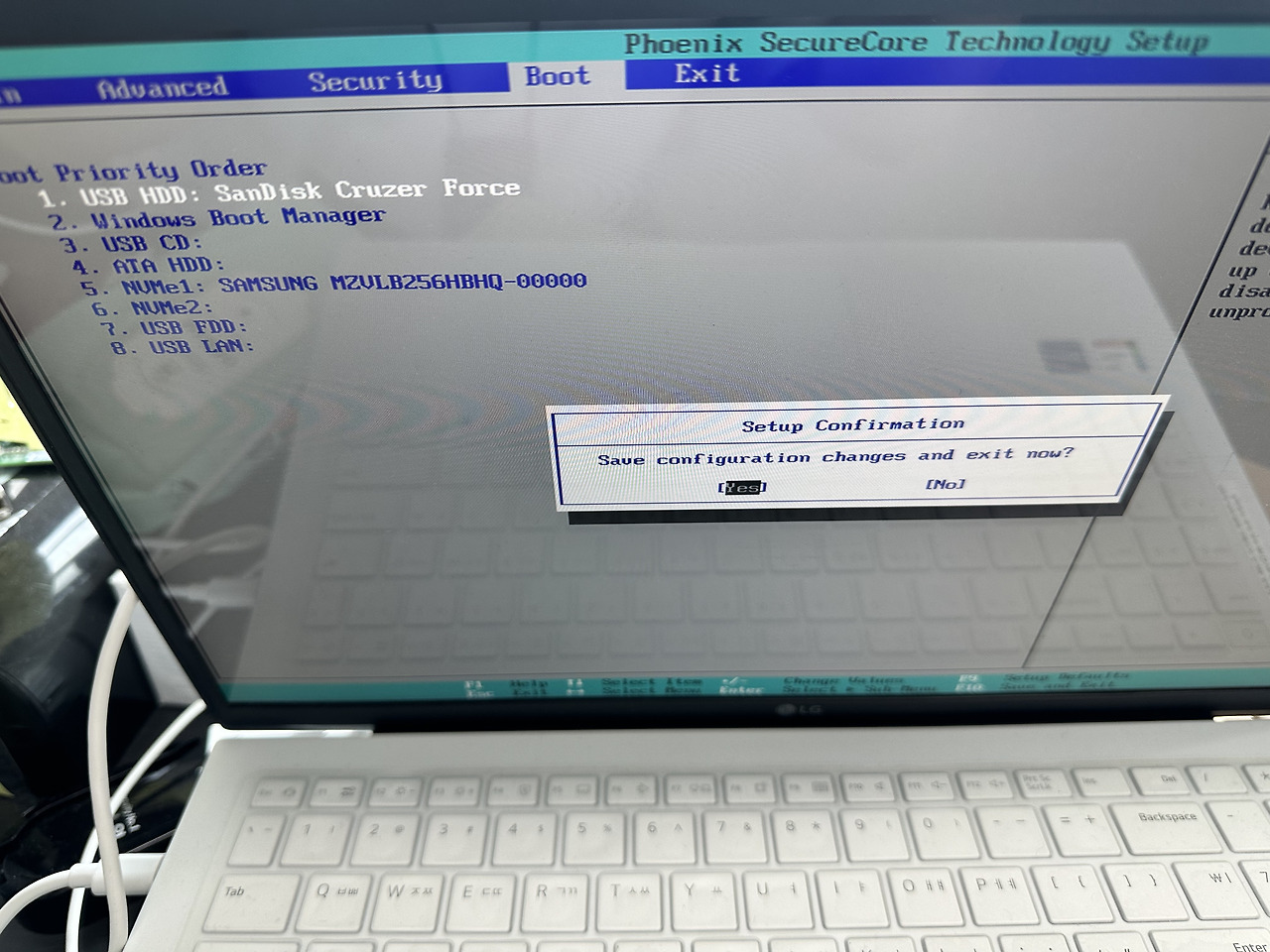 Lg 그램 Usb 부팅 디스크로 부팅 잘 안될때 해결 방법 Benjamins Note