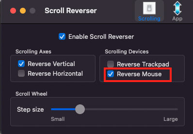 맥북 추천 앱 scroll reverser