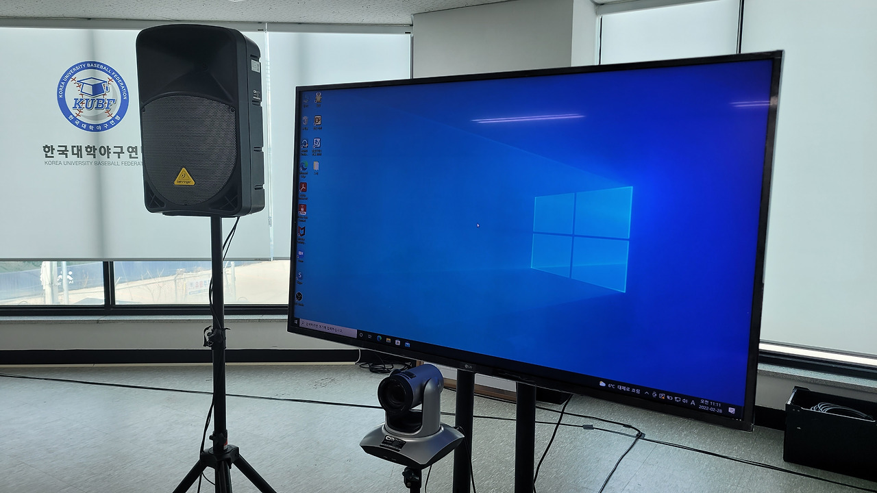 줌 화상회의장비 임대 렌탈 대여 회의용마이크 음향 웹캠카메라 Ledtv 화상면접화상평가 시스템전문