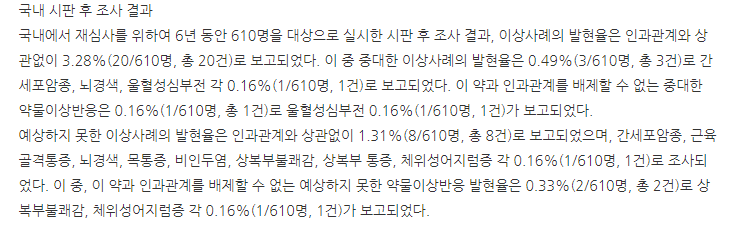 트윈스타정805mg 효능 효과 투여방법 부작용 주의사항 알아보기