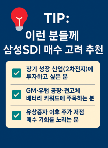 삼성sdi 주가 전망 배당금 목표 주가