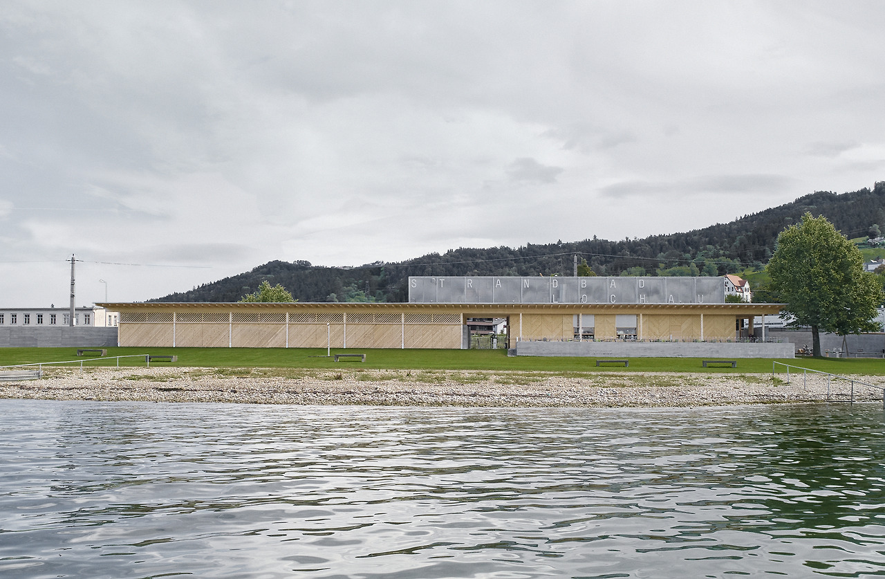 *호수와 풍경사이 [ Innauer-Matt Architekten ] Strandbad Lochau Swimming Pool