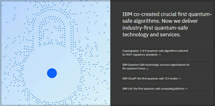 양자 보안 솔루션 Ibm Quantum Safe Technology