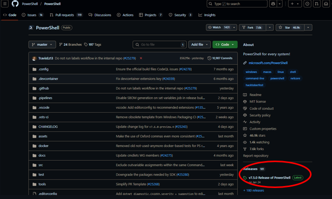 Windows 에서 PowerShell 설치하는 방법