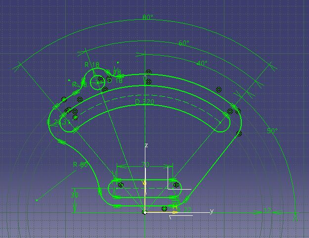[CATIA] 5. 2D Sketch 연습