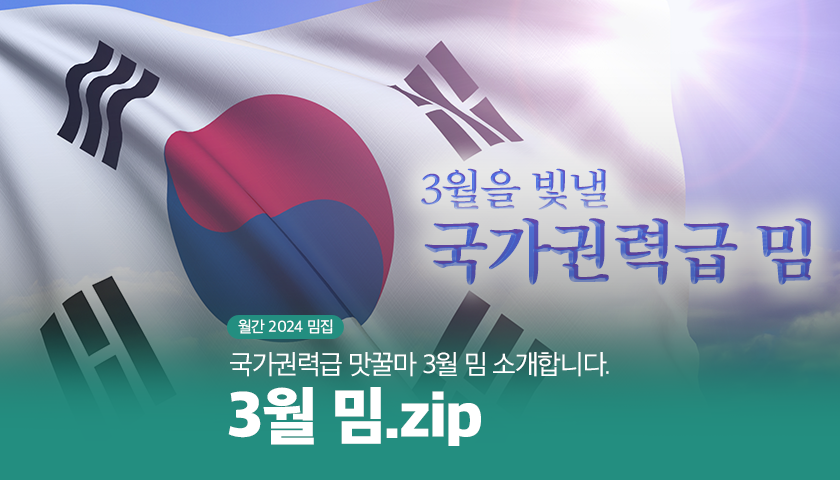 [월간 2024밈] 3월 편 - 국가권력급 밈 모음집 HSAD 공식 블로그 HSADzine
