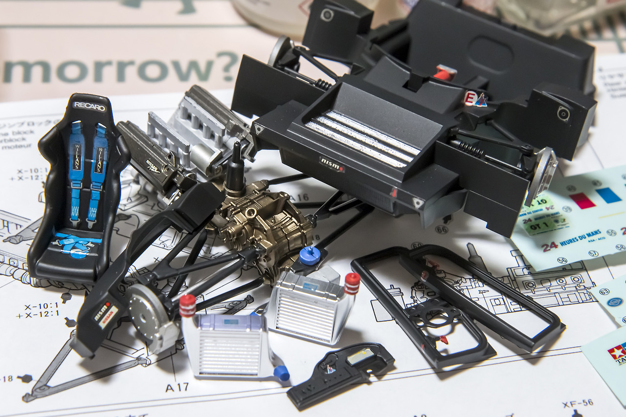 [Tamiya] Nissan R390 GT1 LM - Part 4/4