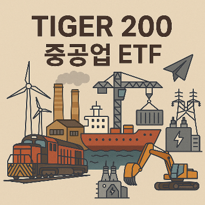 (ETF) TIGER 200 중공업