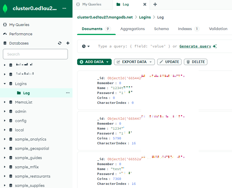 [Unity] 유니티에서 몽고DB 연결해서 사용하기 | MongoDB | 로그인 창에서 아이디 확인하기 | 자동 로그인 설정 값 | PlayerPrefs | Hashtable