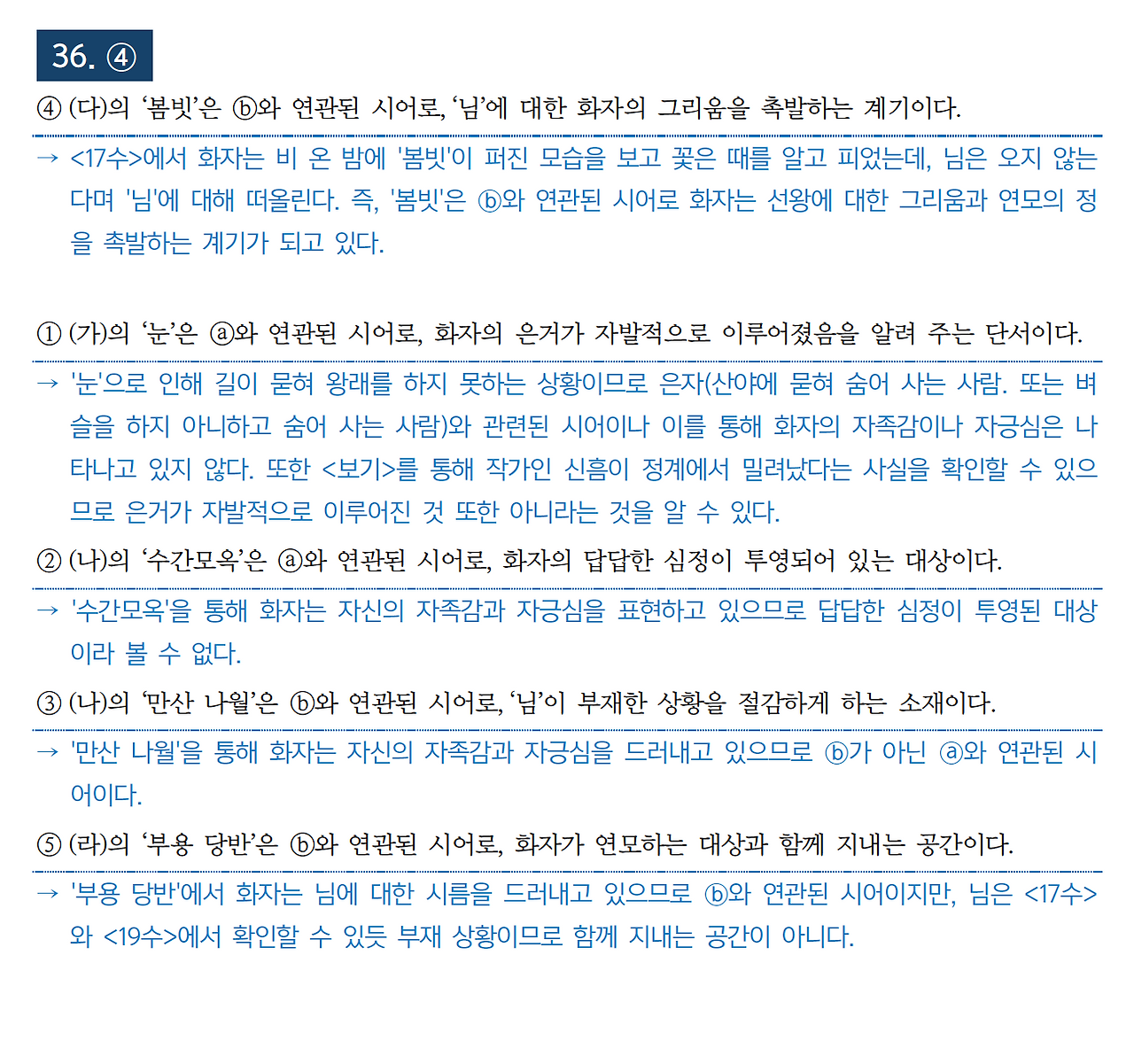 17 9평 신흠 방옹시여 2017학년도 9월 모의평가 국어 영역 문학 고전시가