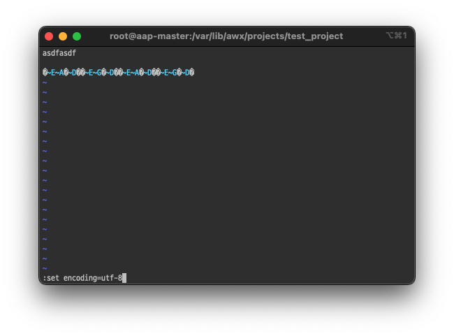 [Linux] vim(vi) editor 한글 입력시 깨짐 해결방법