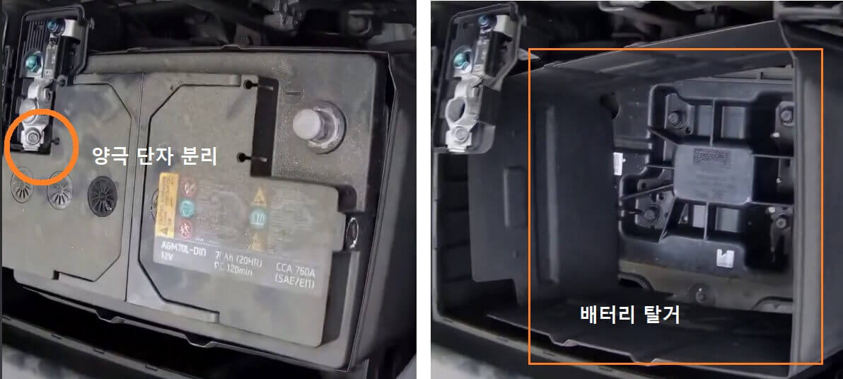 그랜저 HG 2.4 AGM70L 배터리 교체 방법 : 수명, 교체 주기, 관리, 비용