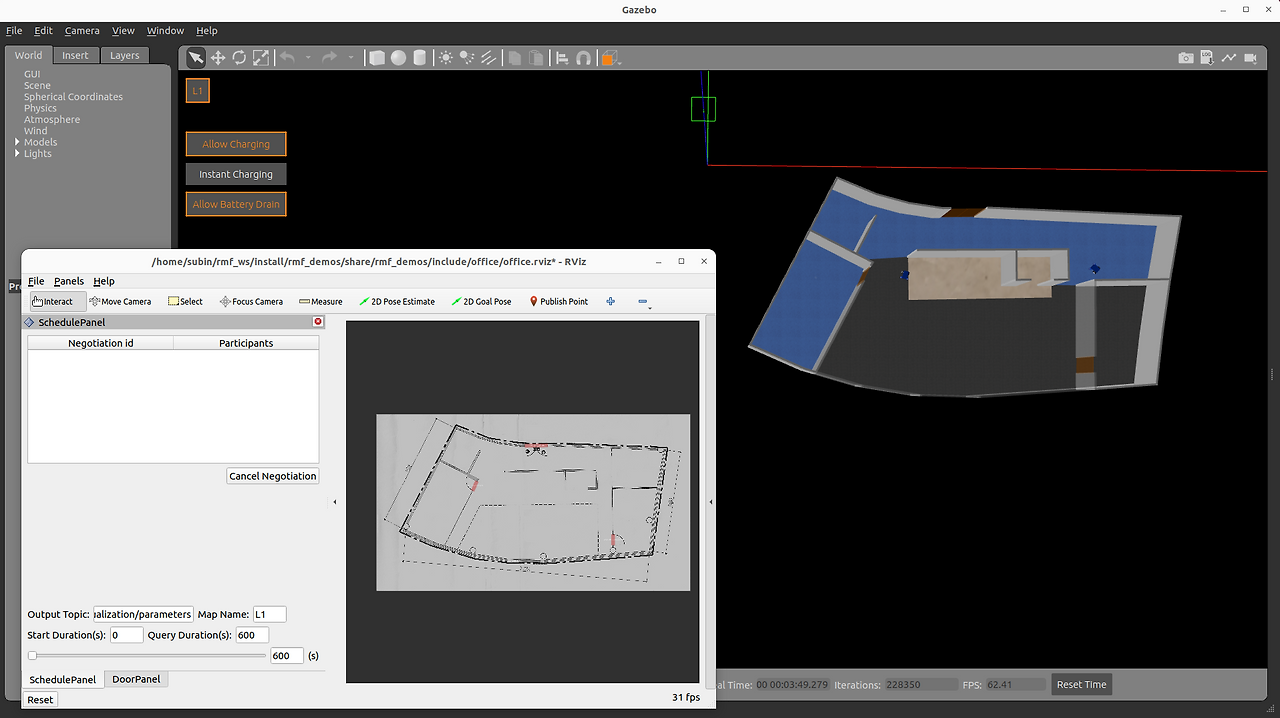 Open-RMF 환경 구성
