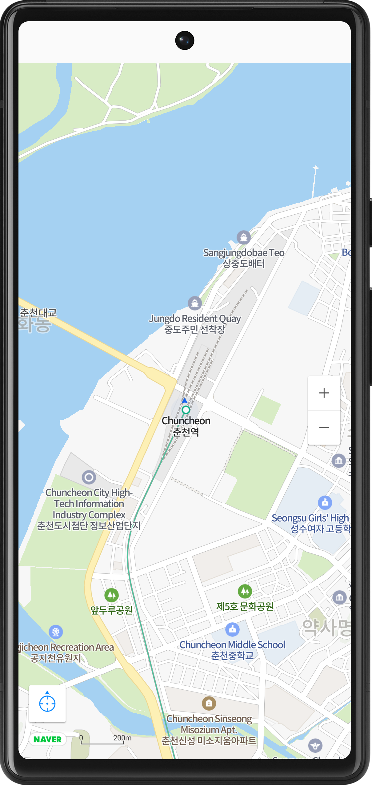 [Compose] Naver Map 현재 위치로 이동하기