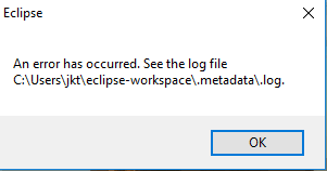 (이클립스) 시작 오류 : java.lang.NoClassDefFoundError: org/w3c/dom/stylesheets/StyleSheet