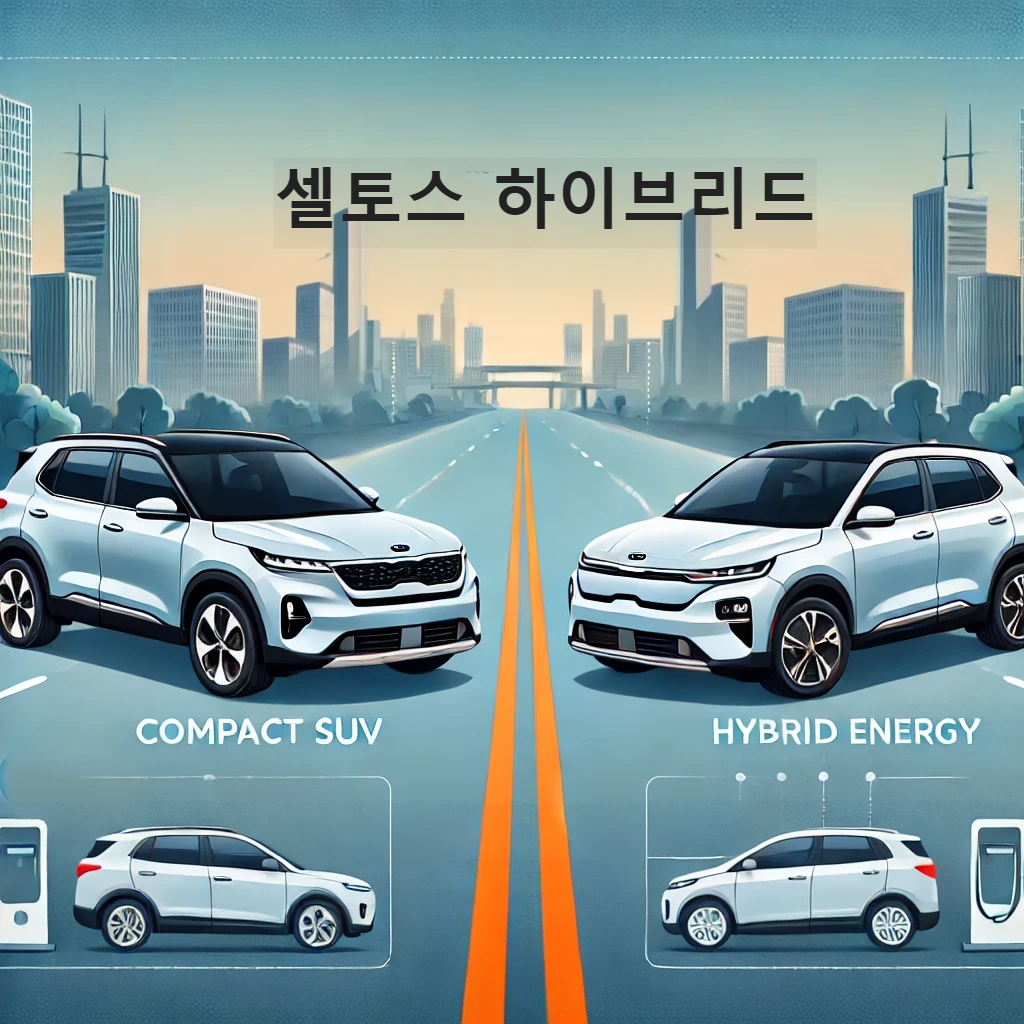 2025년 셀토스 하이브리드 출시 예정일과 동종 하이브리드 차량 비교