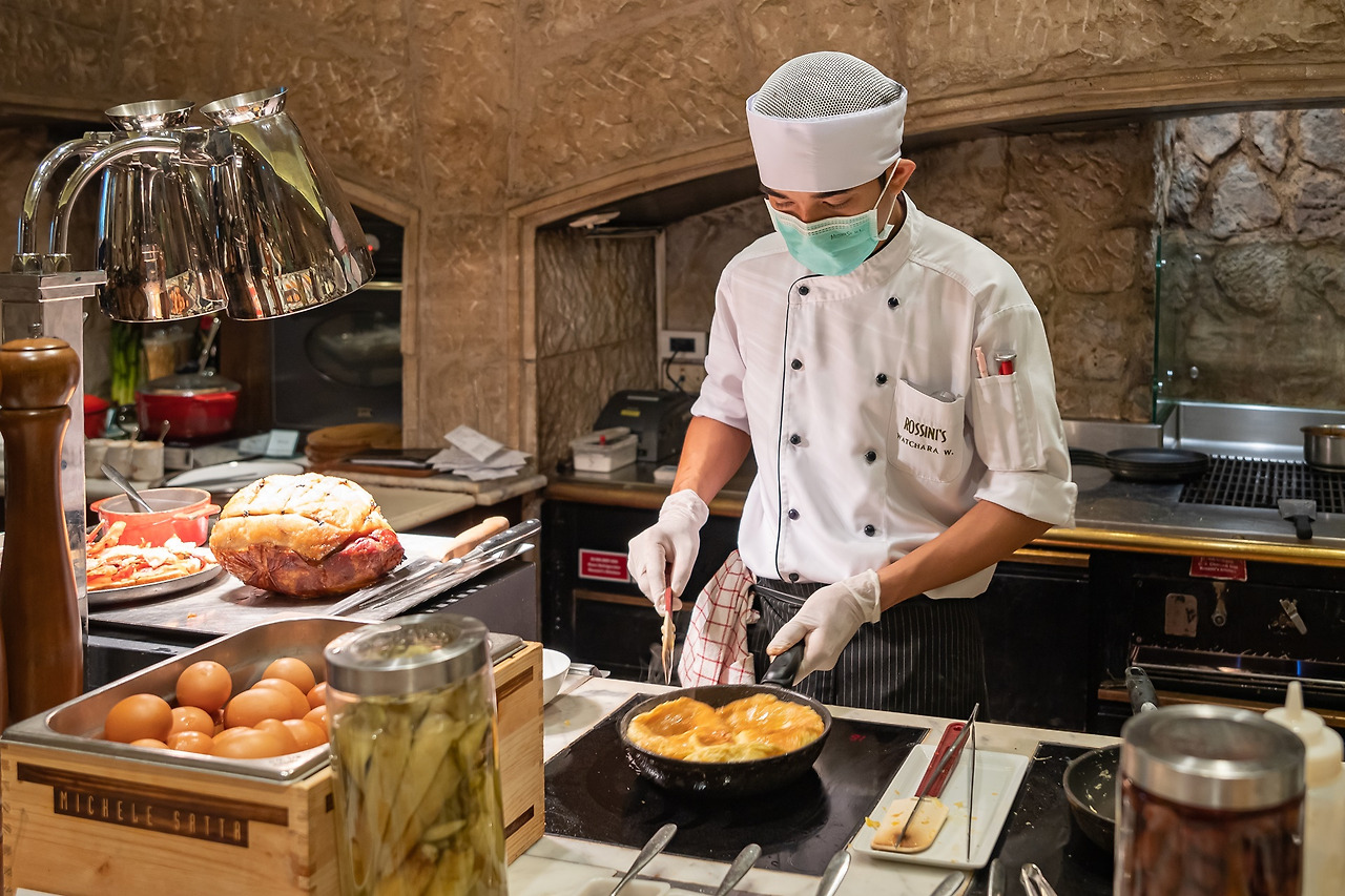 방콕에서 맛있는 아침 식사 방콕호캉스 쉐라톤 그랜드 수쿰윗 럭셔리 컬렉션 방콕 Sheraton Grande Sukhumvit