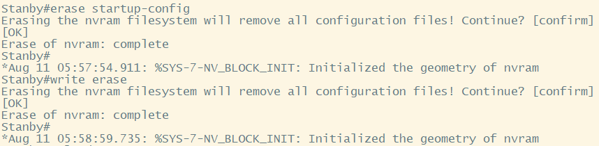 [CISCO] router PW-recovery