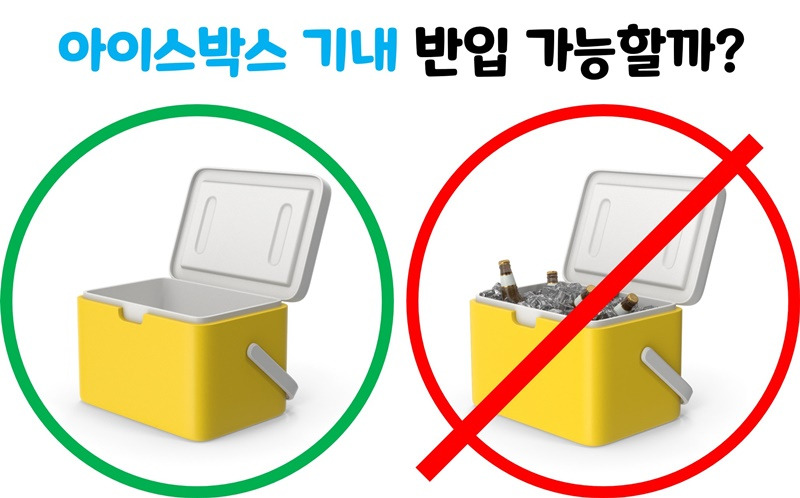 비행기 기내 🧊아이스팩아이스박스 반입 가능 규정 정리
