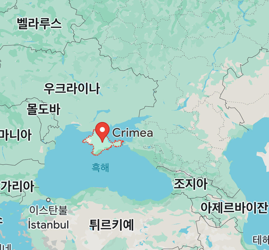 크림반도 지도 위치 역사 쉽게 알기 단순지식백과
