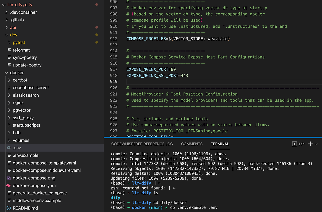 Dify 설치 하고 기능 살펴보기, LLM 앱 개발을 위한 오픈 소스 플랫폼