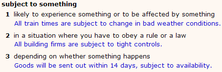 수능감잡기 12강 2번 (feat. subjected to 그리고 subject to)