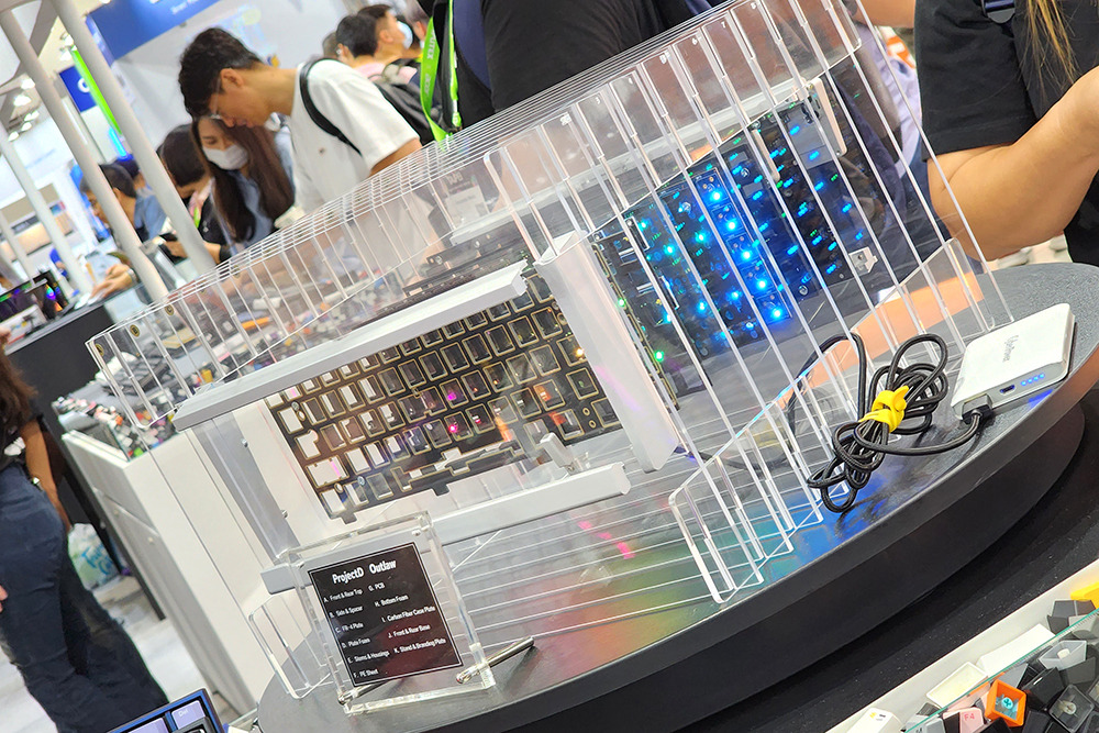 [컴퓨텍스 2023] Ducky ProjectD Outlaw 65% 커스텀 키보드