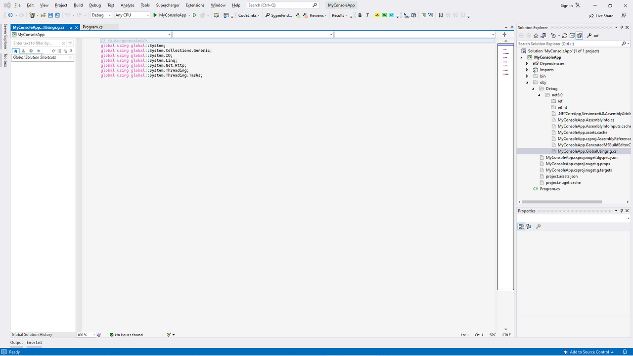 [C#] C#과 .NET6 시작하기 - 3. Console App 만들어 보기 — CLIEL LAB