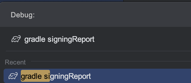 안드로이드 스튜디오 keystore sha1 코드 알아내기