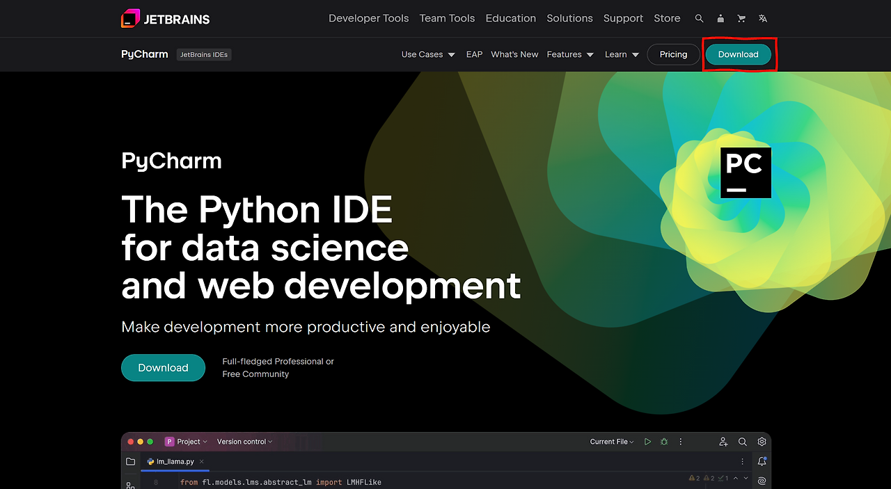 [PyCharm] 파이참(PyCharm) 설치하기 - Windows / 무료 다운로드